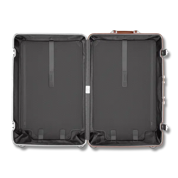 Rimowa Original Check-In L Twist Suitcase - Silver And Brown